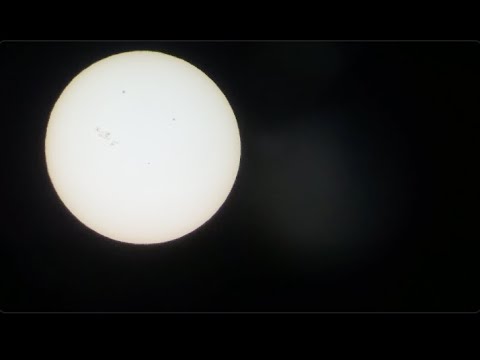 I Got a Video of the Sun's Spots! Vlog #477 - YouTube