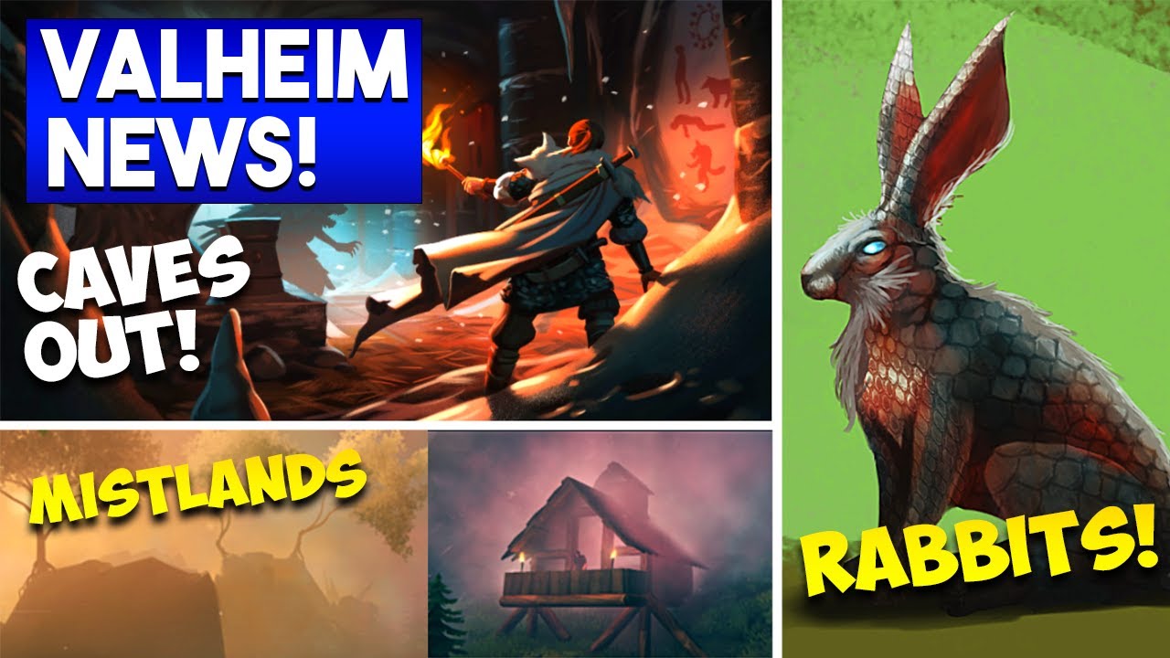 🟦 Valheim NEWS: MISTLANDS - CAVES - RABBITS! - YouTube