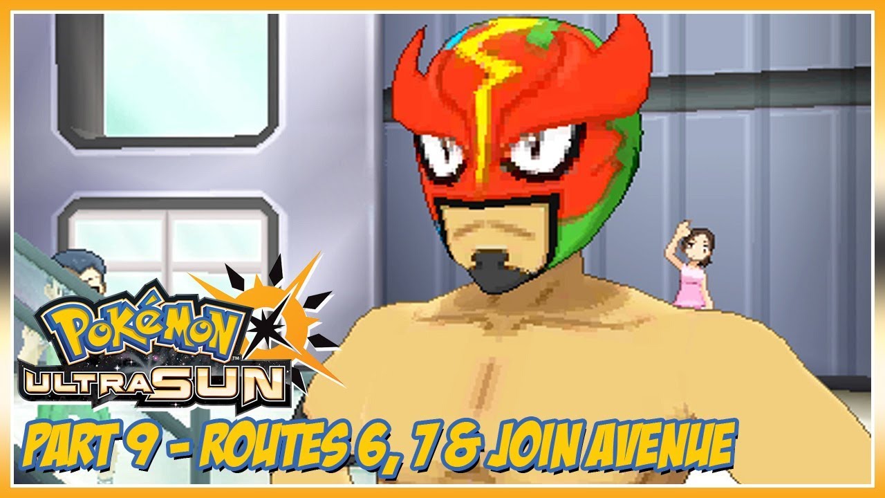 Pokémon Ultra Sun Walkthrough Part 9: Routes 6, 7 & Royal Avenue - YouTube