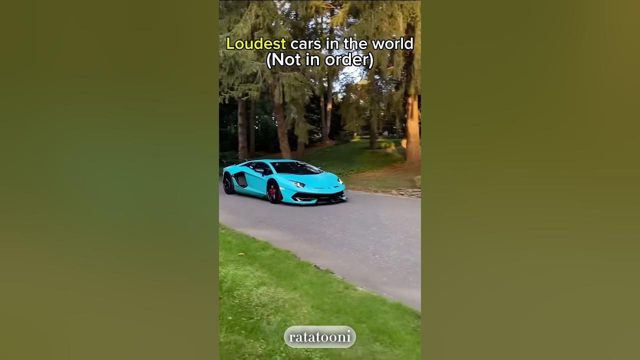 Loudest cars in the world - YouTube
