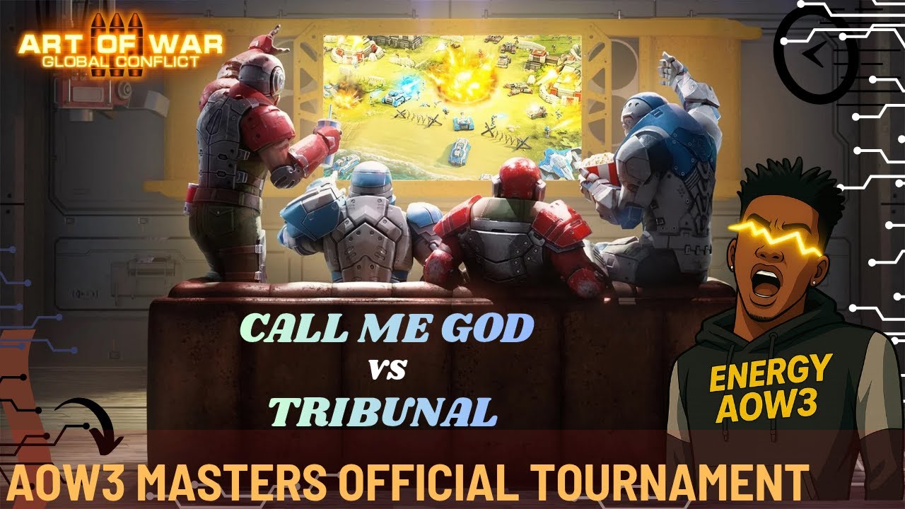 CALL ME GOD VS TRIBUNAL AOW3 OFFICIAL MASTERS TOURNAMENT LIVE WITH ...