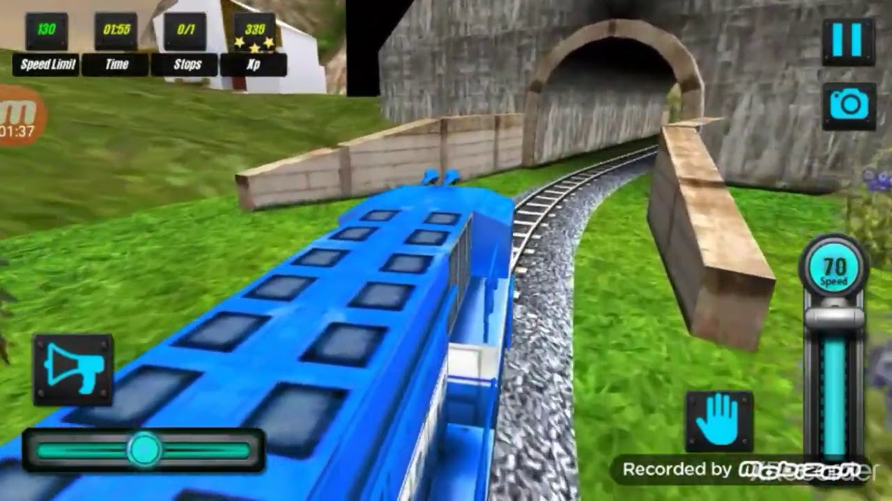 Train Racing 3D. Level 1. - YouTube