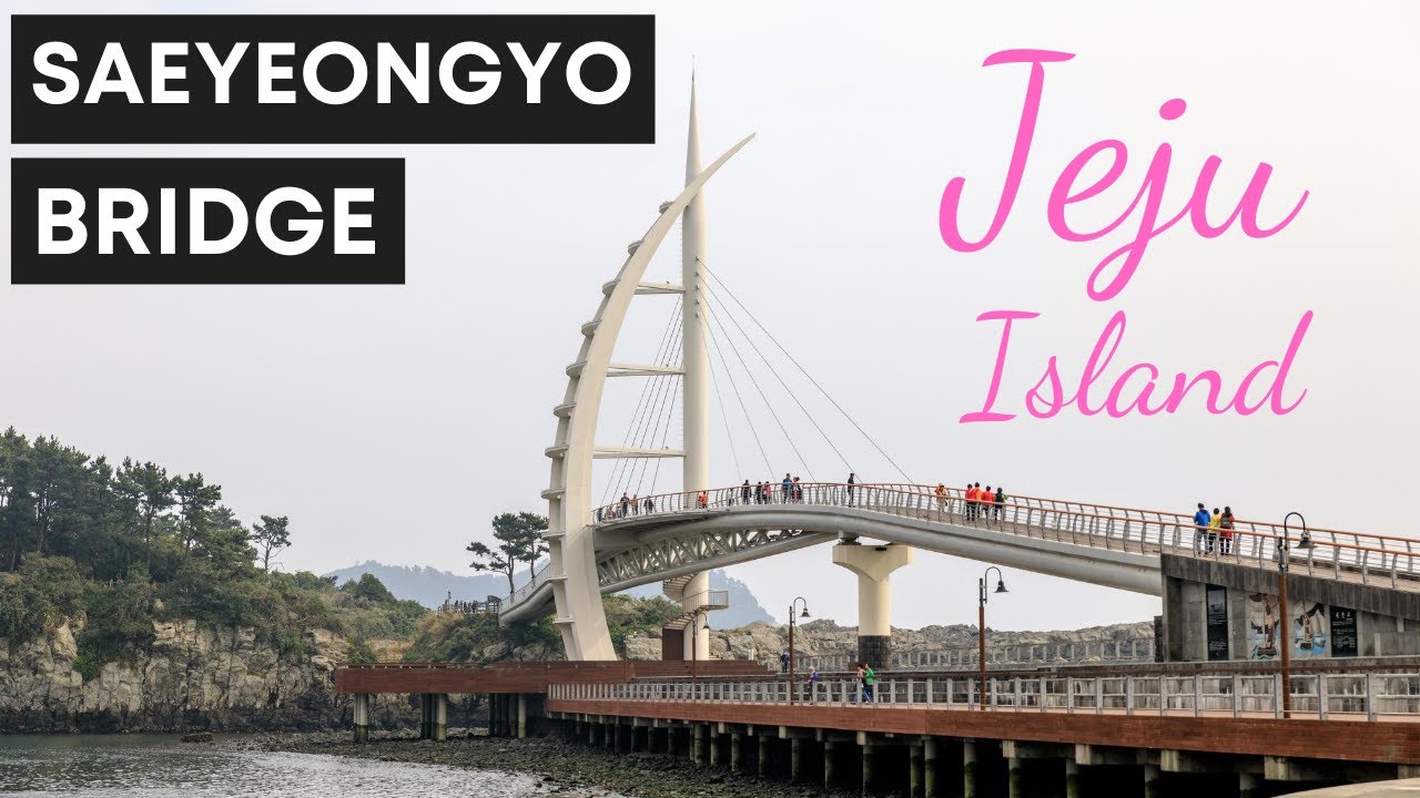 Saeyeongyo Bridge - Jeju Island, South Korea - YouTube