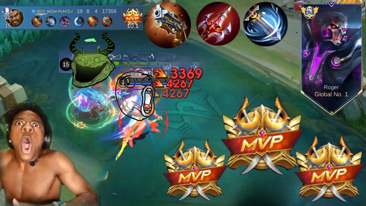 Global no 1 Roger gameplay with 19 kills and best build 2024 😱💀💀 - YouTube