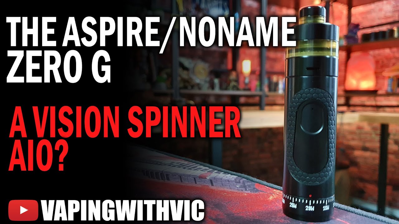Aspire & Noname Zero G - Aspire go back to the spinner - YouTube