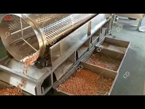 Peanut Grading Machine/Nut Sieve Machine/Peanut Production Line - YouTube