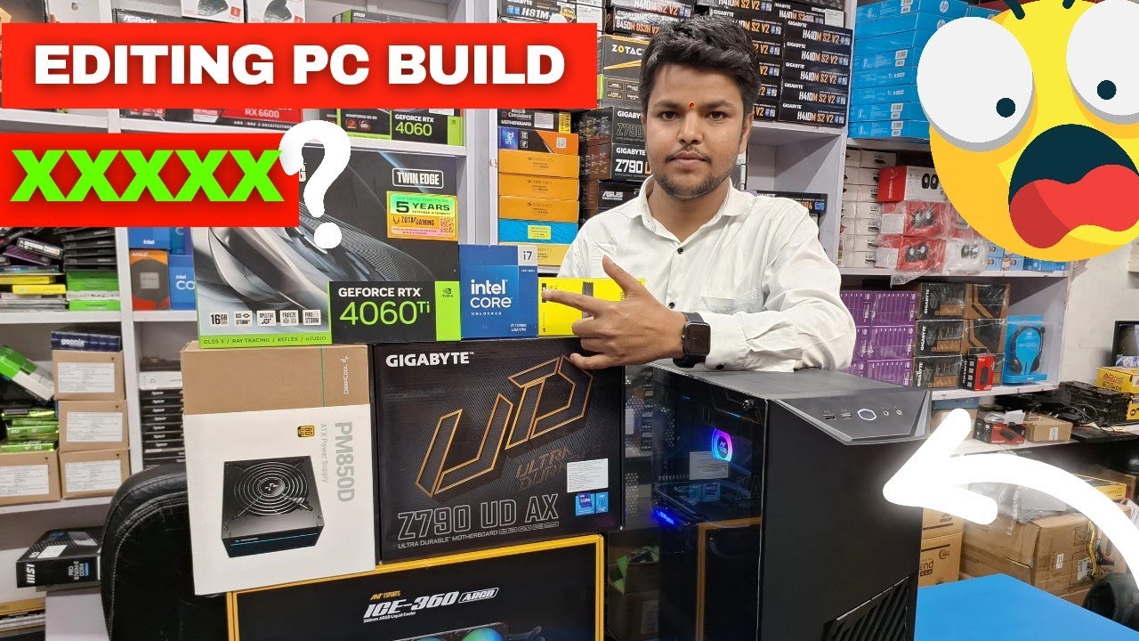 Budget EDITING PC Build 😲🔥| Cheapest PC build in Nehru Place 🤑 - YouTube
