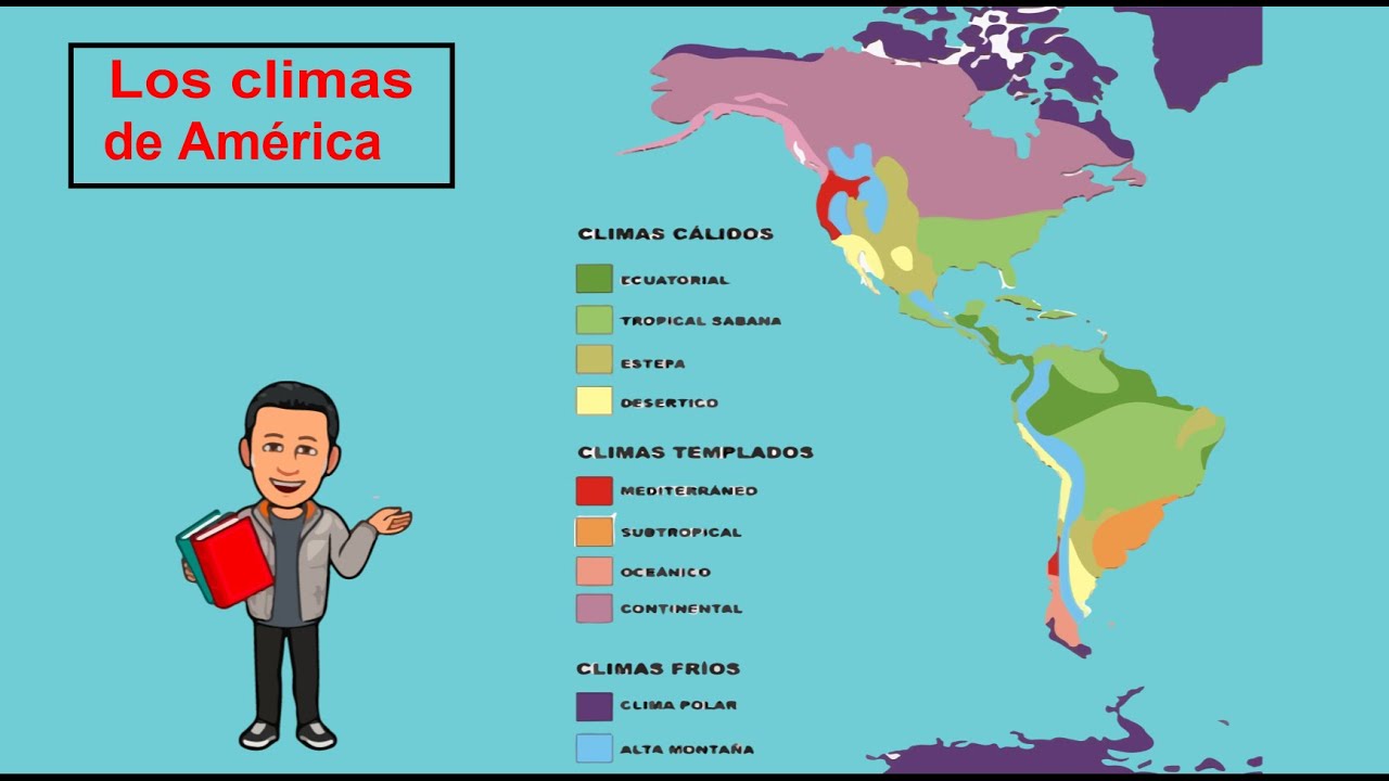 Los climas de América - YouTube