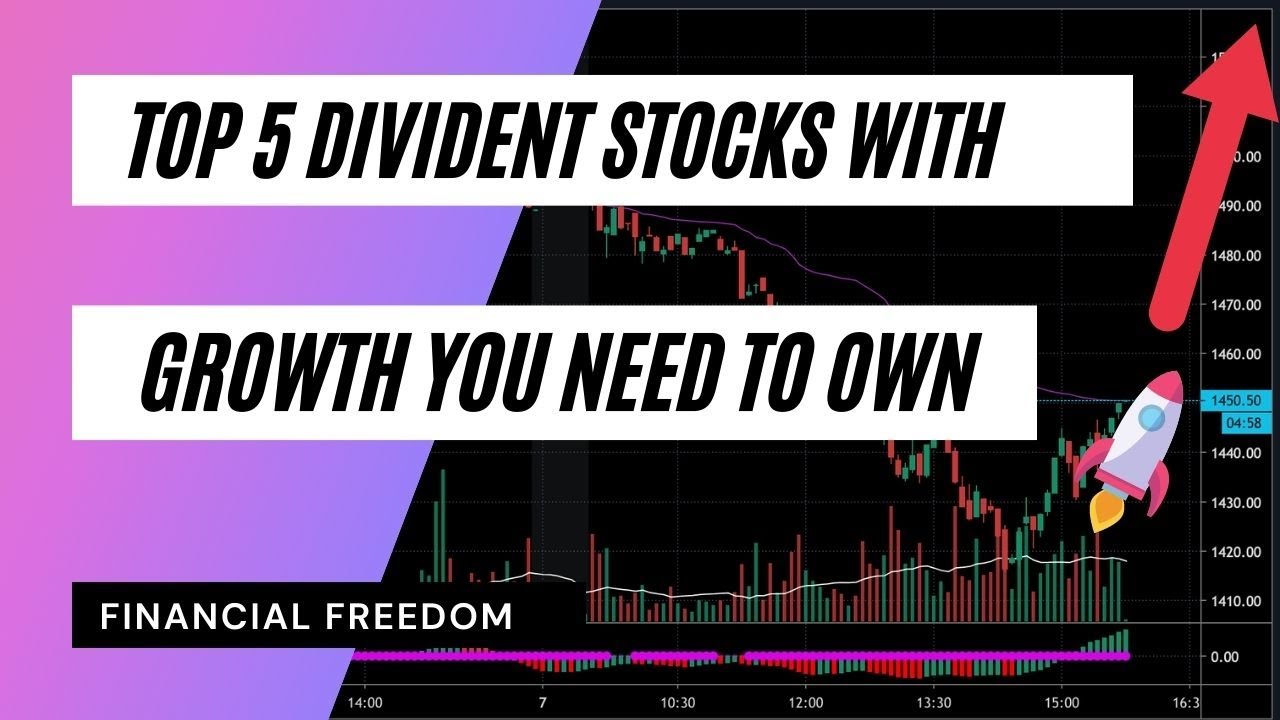 Top 5 dividend stocks with growth you need to own. - YouTube