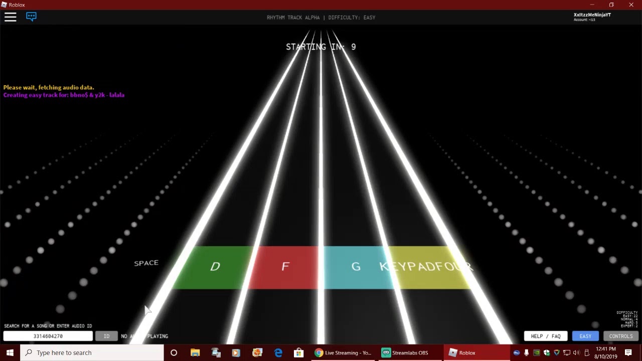 Rhythm Track! - roblox. - YouTube