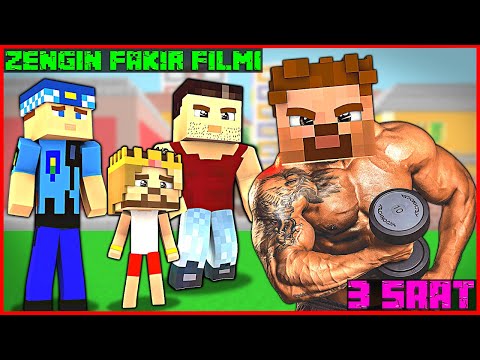 MİNECRAFT HER ŞEY TERSİNE DÖNDÜ ZENGİN VS FAKİR FİLMİ! 😂 -Minecraft