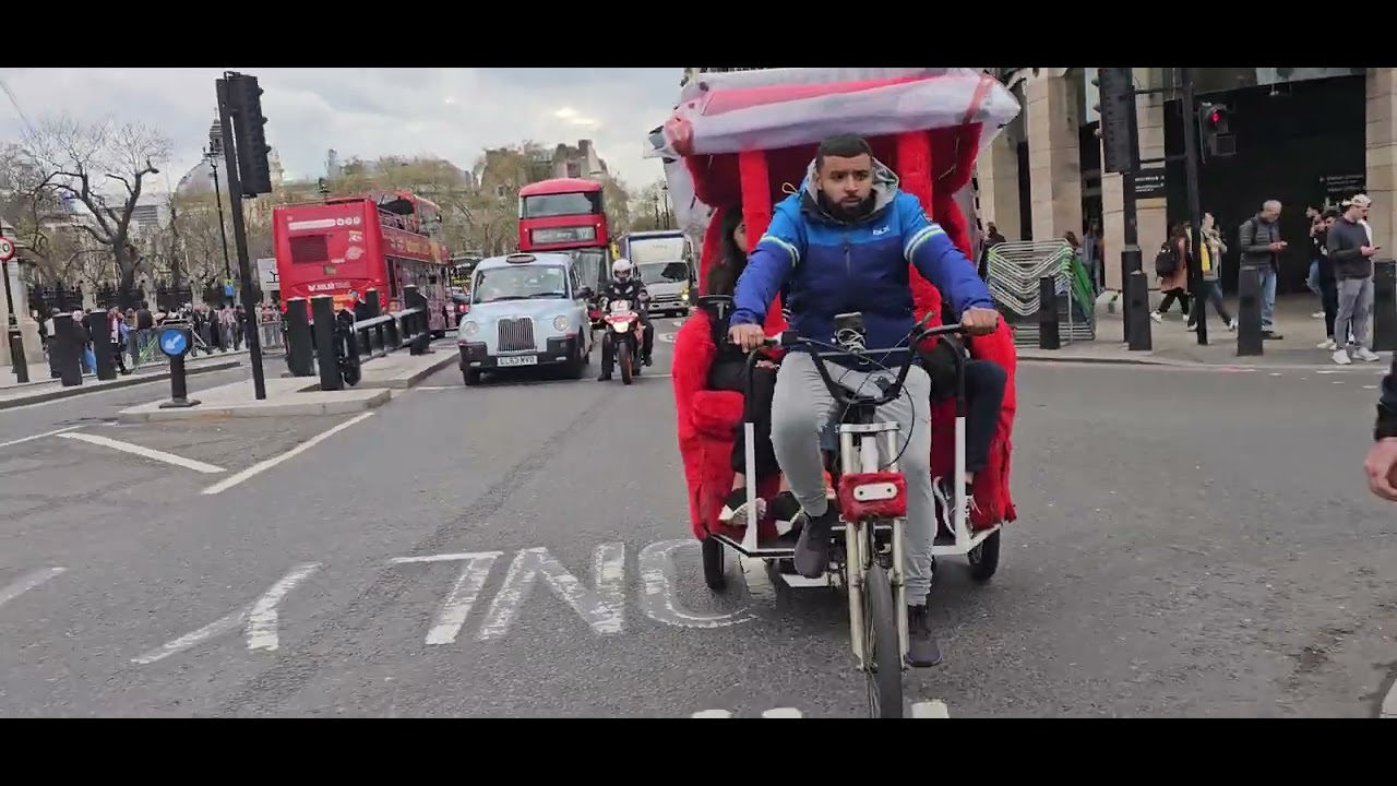 Rikshah journey at London - YouTube
