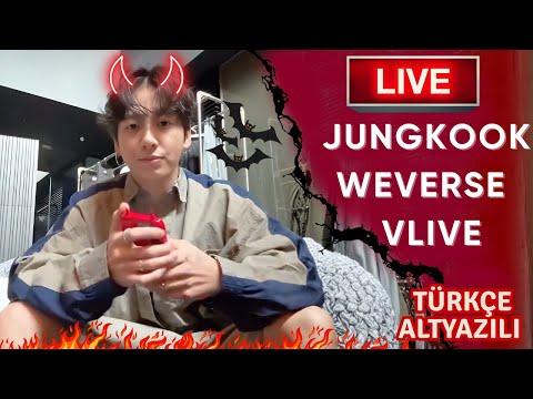 Türkçe🔴BTS JUNGKOOK  WEVERSE VLIVE - Kendi adını bulma challenge !