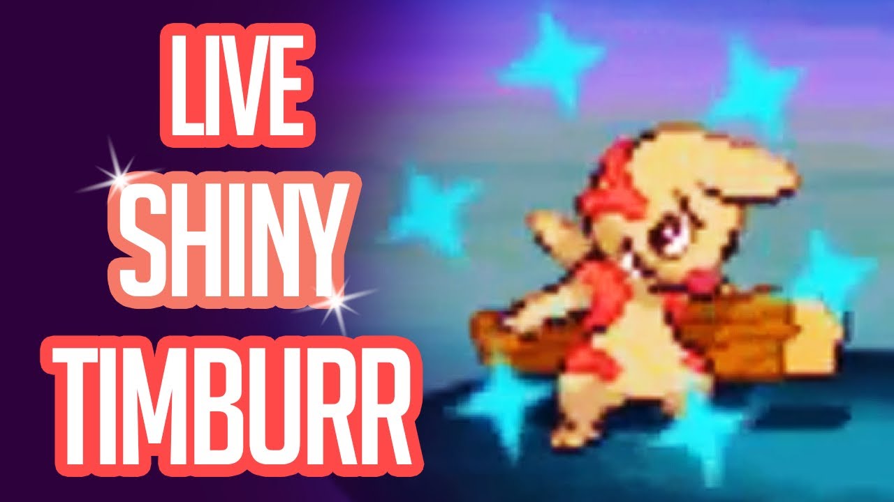 [LIVE] Shiny Timburr full odds after 4,866 RE'S in Pokemon White ...