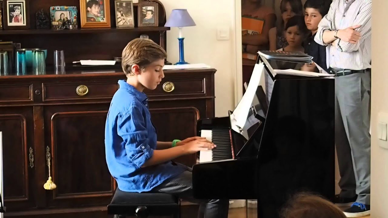 Audition de piano Adrien - YouTube