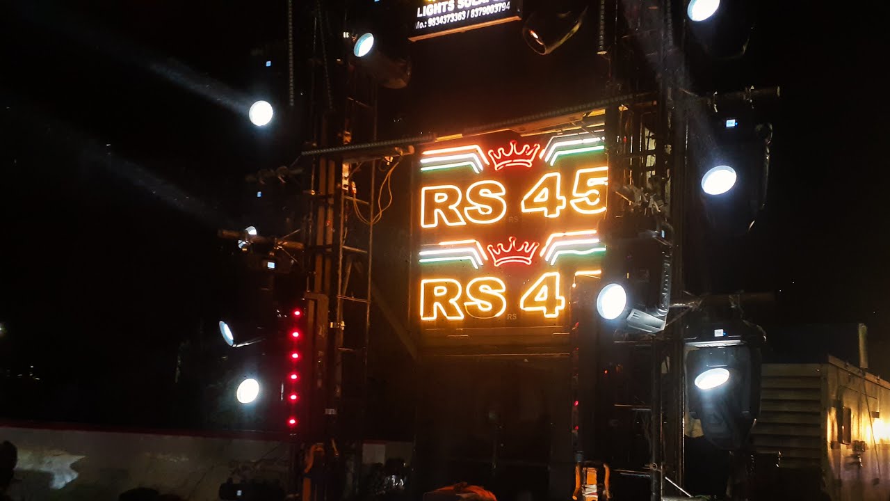 RS 45 SOUND SOLAPUR 🔥 | SOLAPUR ANNA BHAU SATHE JAYANTI 2024 #solapur # ...