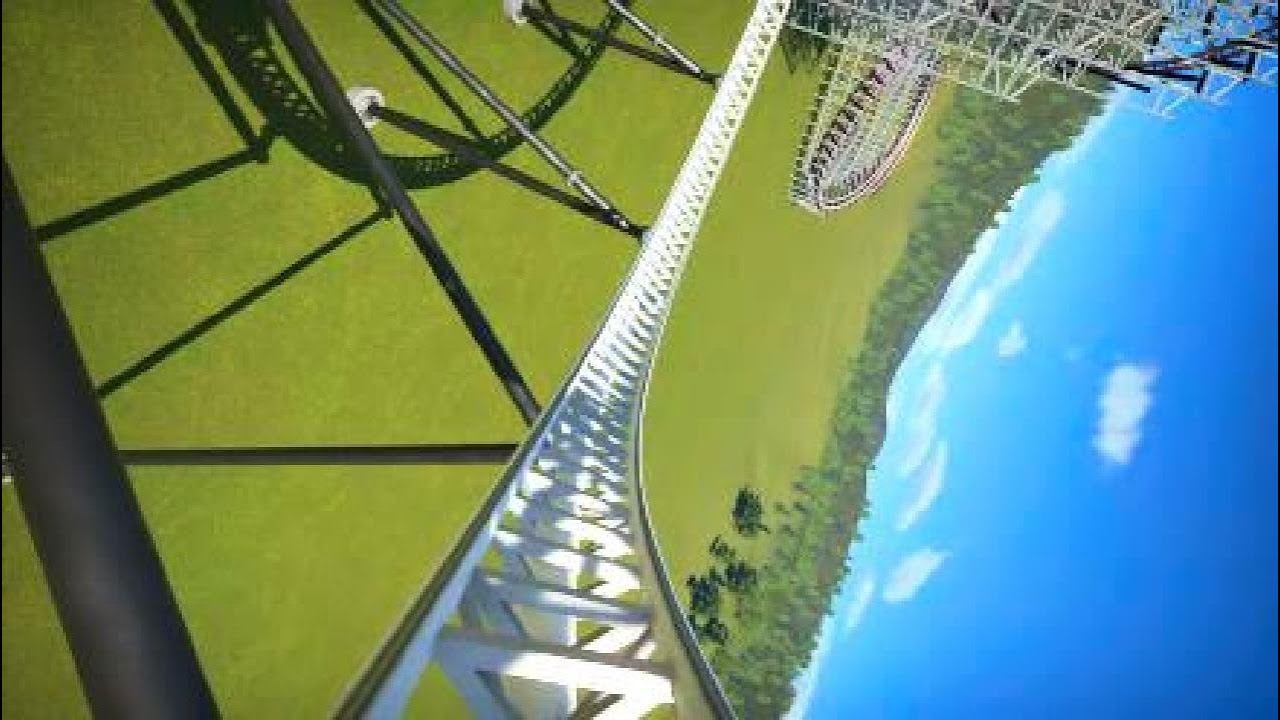 Random Coaster Layout Concept Idea - YouTube