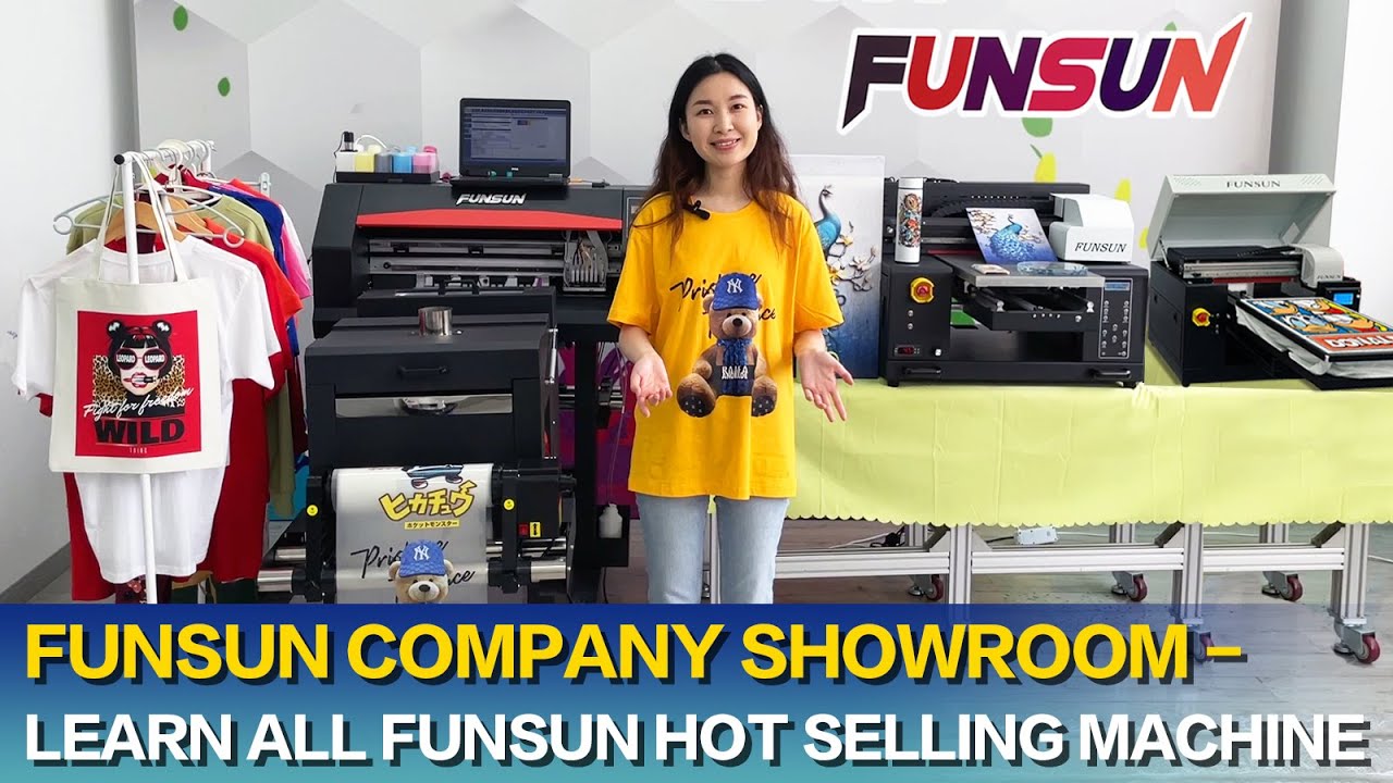 Funsun company showroom learn all funsun hot selling machine - YouTube