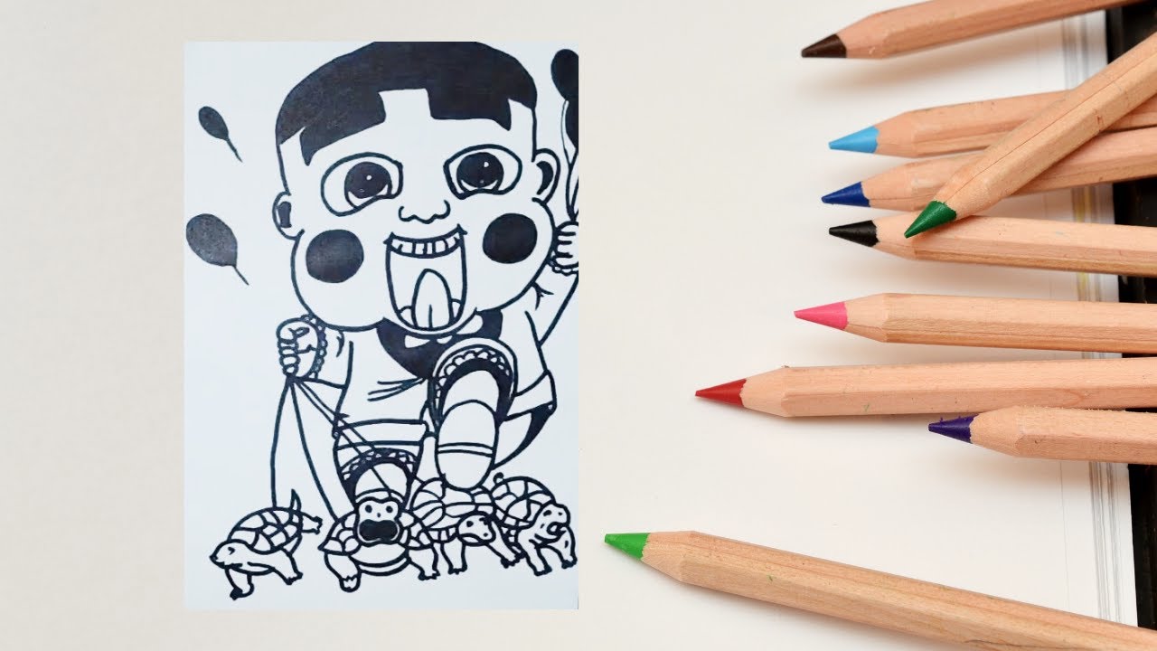 obocchama kun || how to draw obocchama || #obocchama #drawing LEGEND OF ...