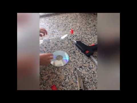 Balon ve cd ile evde basit aktivite