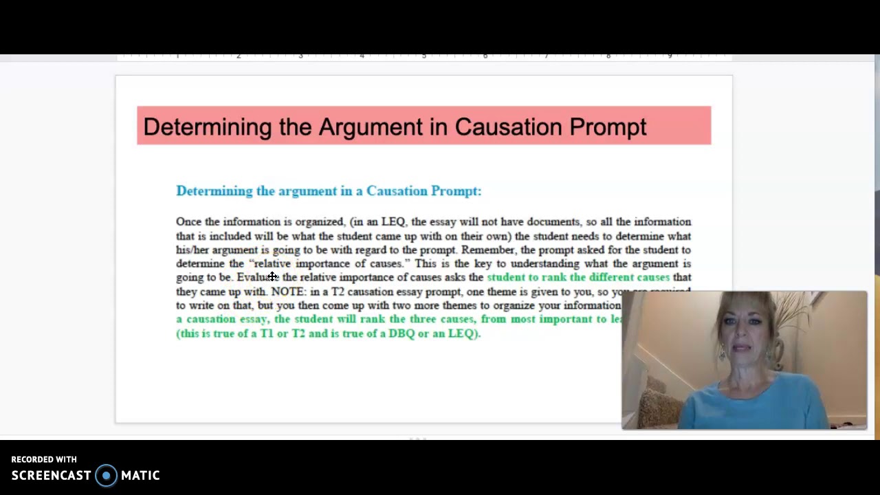 DBQ Thinking Skills Types of Questions Review Video - YouTube