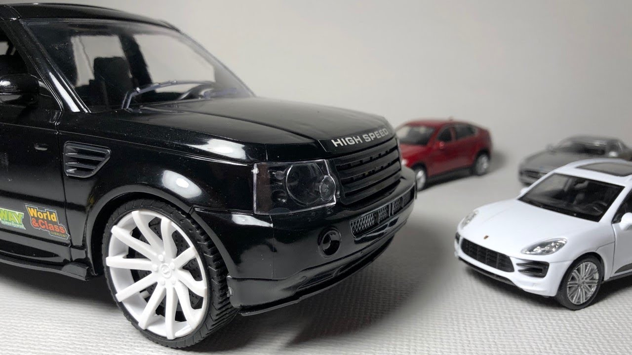 레인지로버 장난감 언박싱 & 오프로드 주행영상 RANGE ROVER sports Toy car Unboxing & Offroad ...