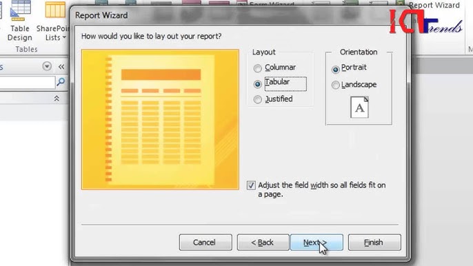 Access 2010 Report Filter
