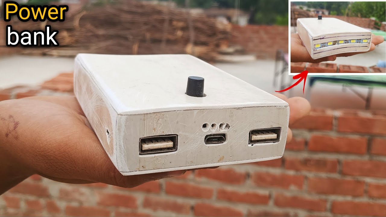 How To Make power bank at home || PVC pipe से बनाएं power bank - YouTube