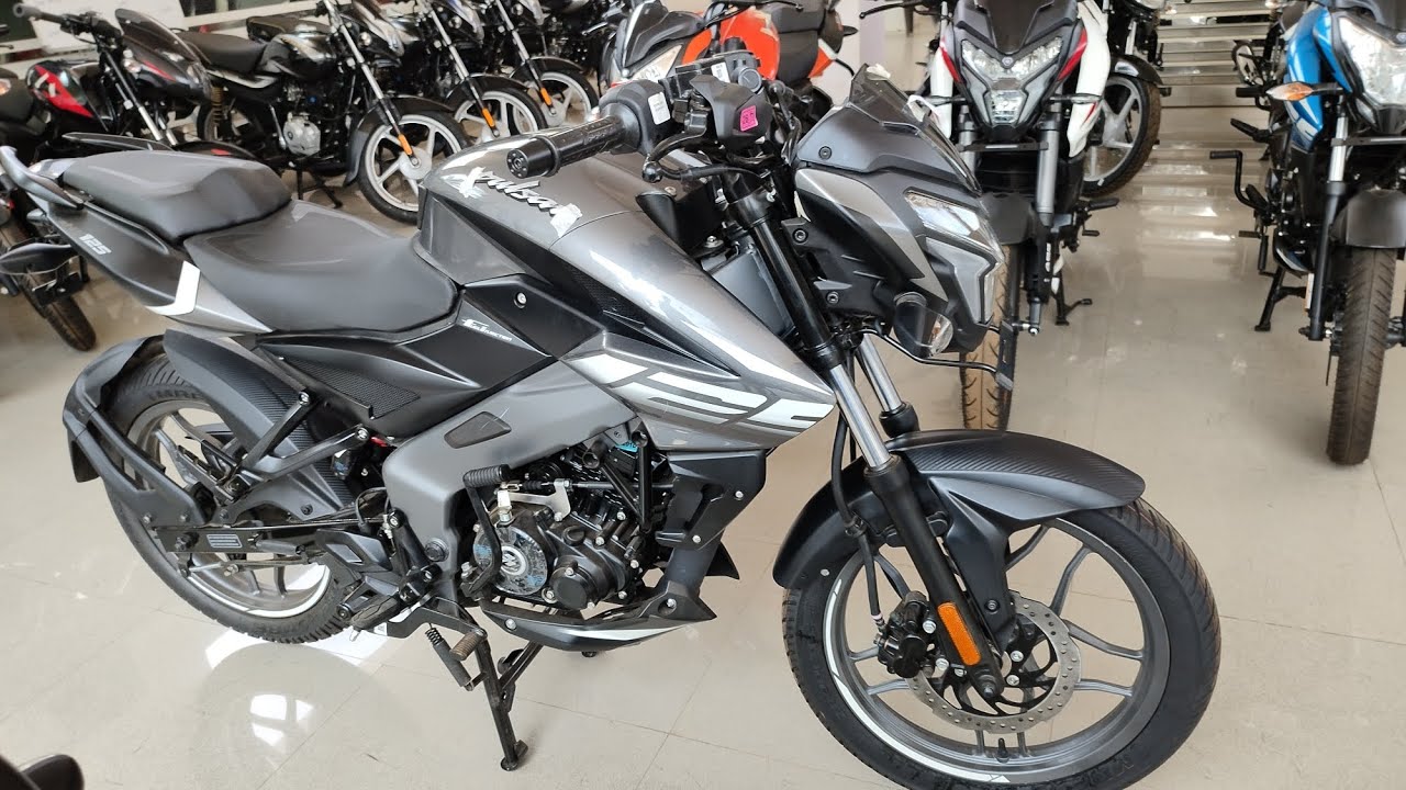 Pulsar NS 125 Grey Colour Review Hindi On Road Price Detailed Review ...