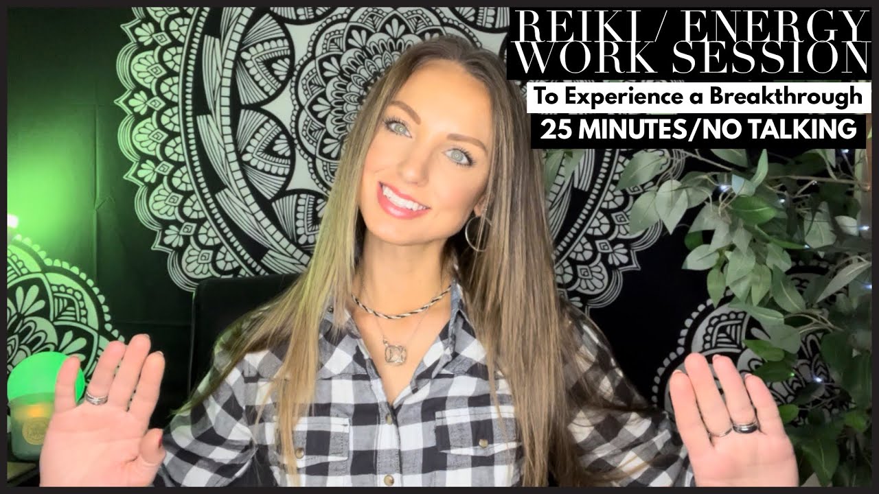Reiki / Energy Work To Experience A Breakthrough (No Talking) - YouTube