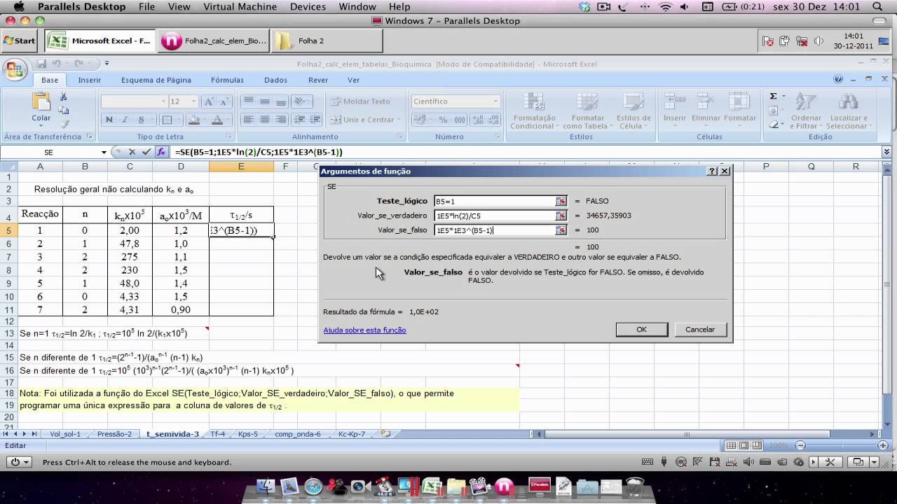 Tutorial - Teste Lógico em Excel | FCiências - YouTube