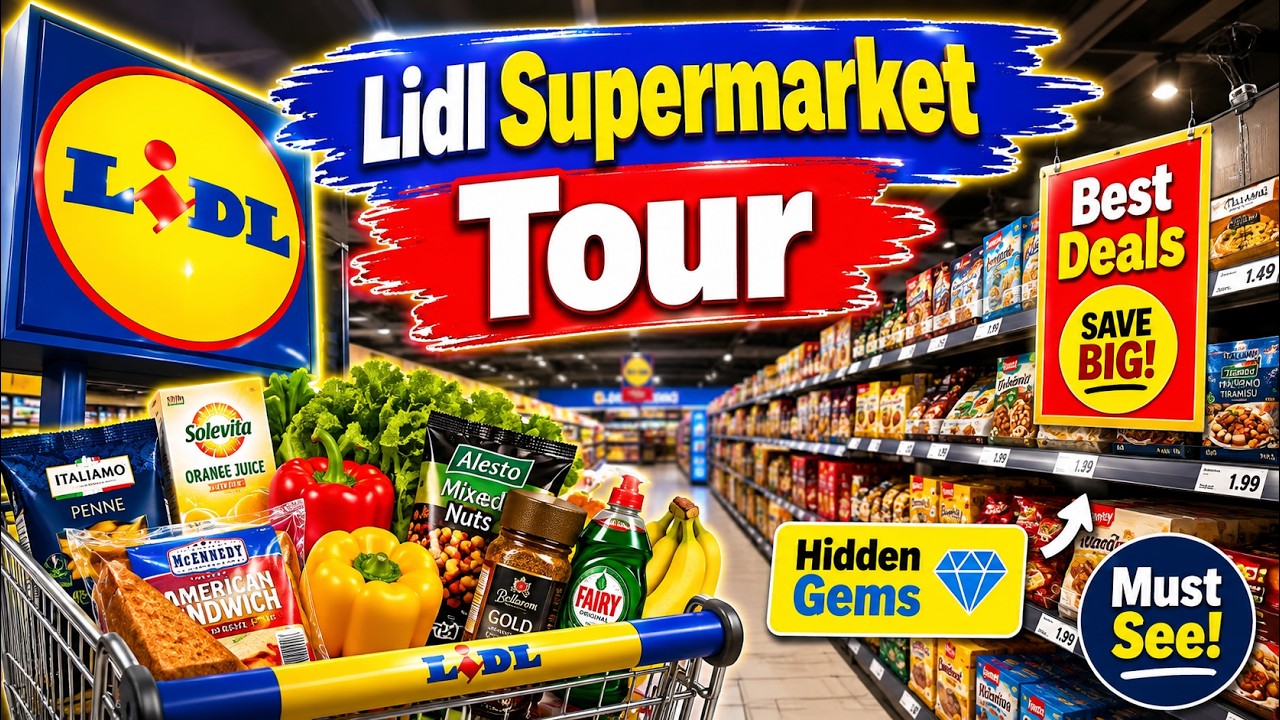 Lidl Supermarket Tour | Exploring the Best Deals and Hidden Gems at ...