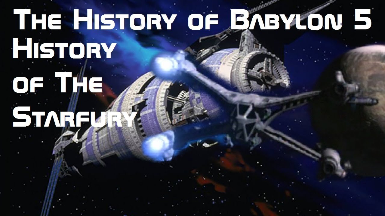 The SA-23E Mitchell-Hyundyne Starfury (Babylon 5) - YouTube