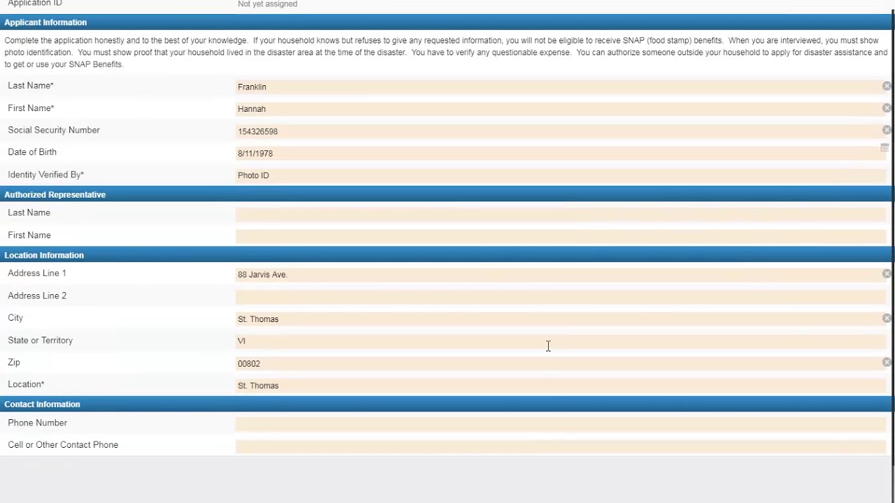 DSNAP Mobile Application Tutorial - YouTube