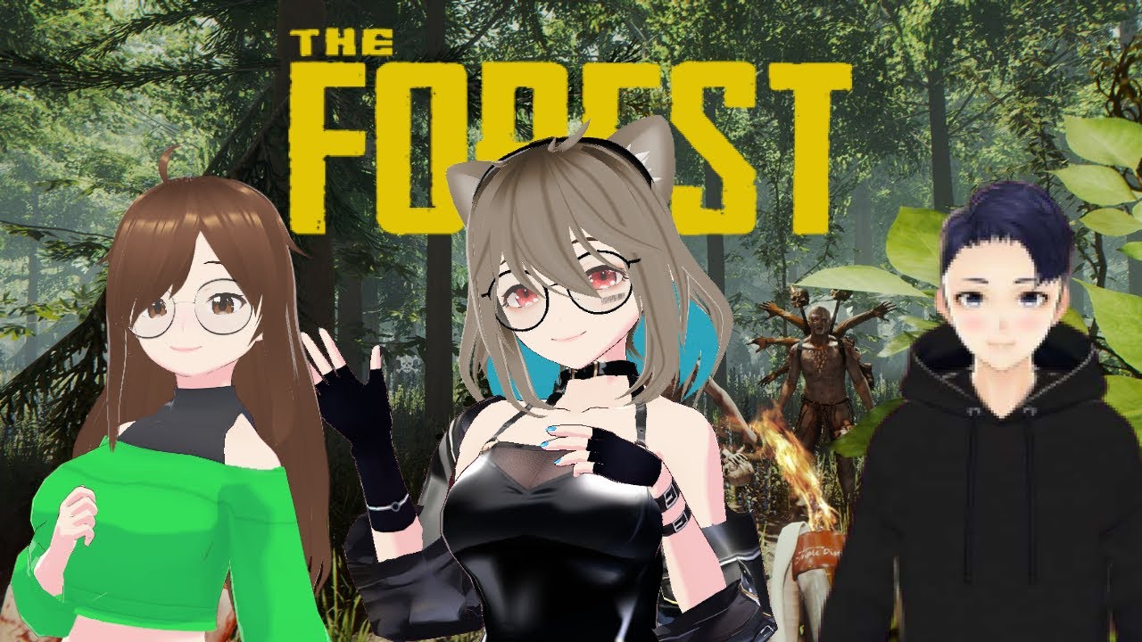 Vtuber Intentando sobrevivir en the forest | Capitulo #1 #vtuber # ...