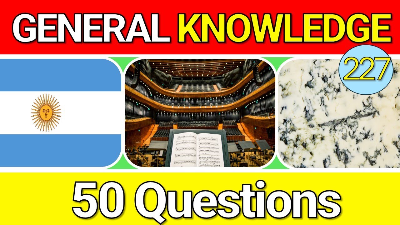 Can You Ace All 50 Questions? 🏆 | 2024 Ultimate General Knowledge ...