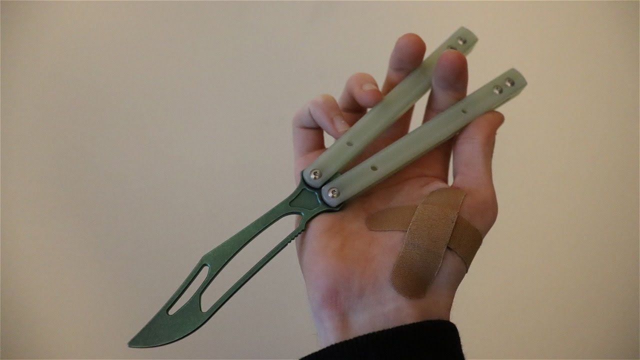 What 3 years of Balisong practice looks like - YouTube