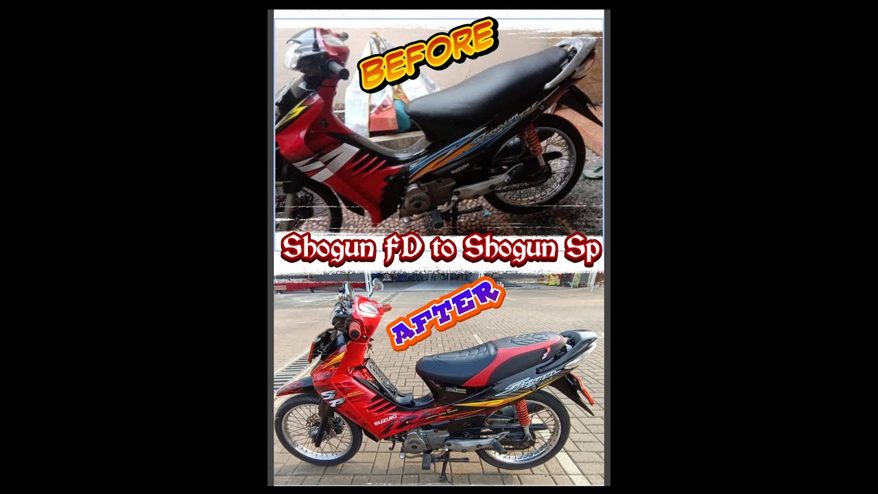 PART 1 _Restorasi Shogun 125 R FD 2005 Modif ke Shogun 125 SP - YouTube