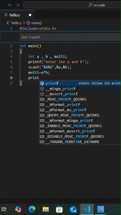 how to multiply in c language #c #code #cprogramming #codes #multiplay ...
