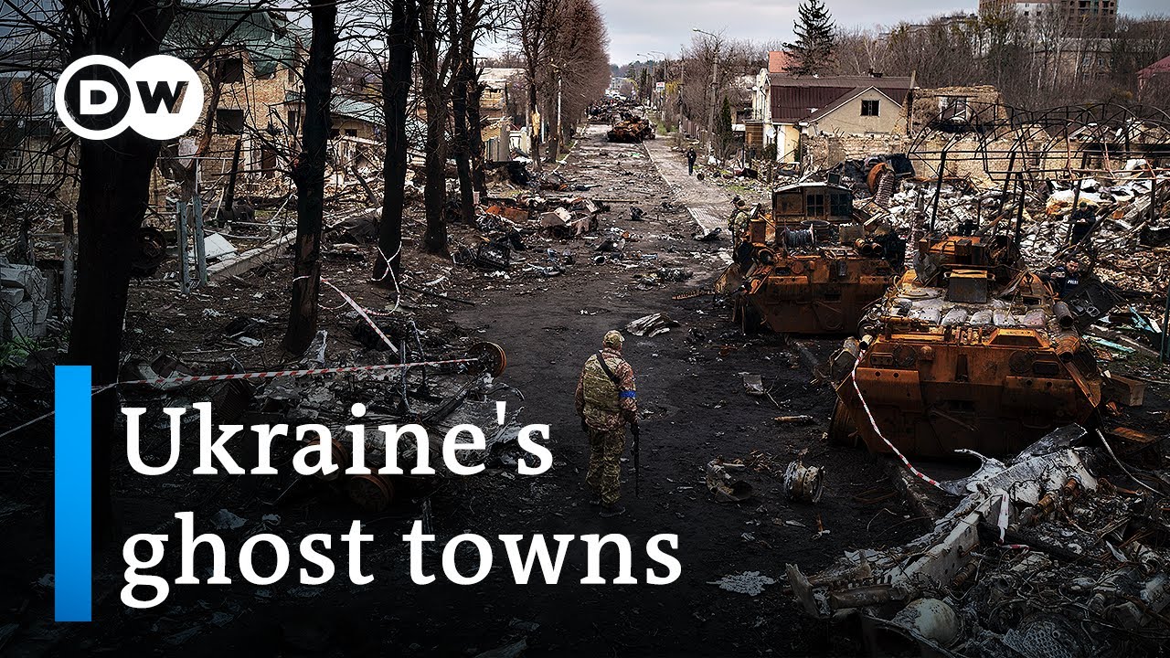 How the war turns Ukrainian cities into ghost towns | Focus on Europe ...