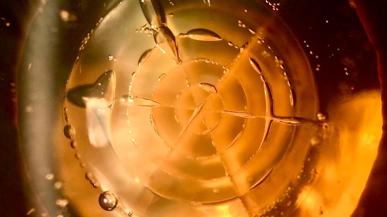 Laser cataract surgery (LenSx) - Spider web lens fragmentation pattern ...