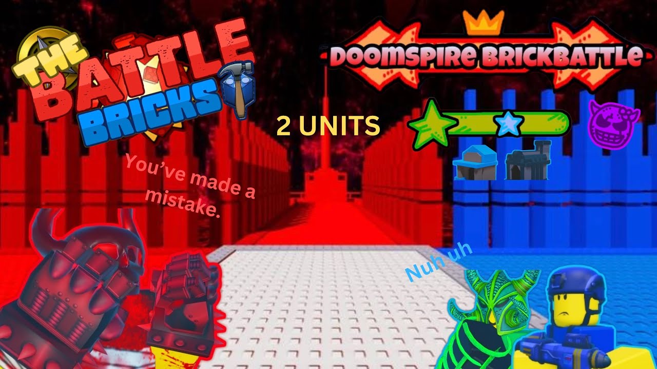Doomspire BrickBattle 2 UNITS (1 Star Tumore) - The Battle Bricks - YouTube