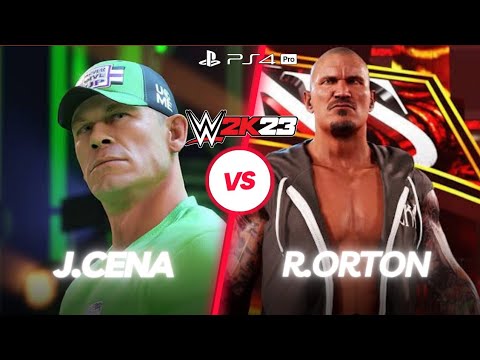 WWE 2K23 - Jhon Cena vs Randy Orton - Hell in a Cell Match - Gameplay ...