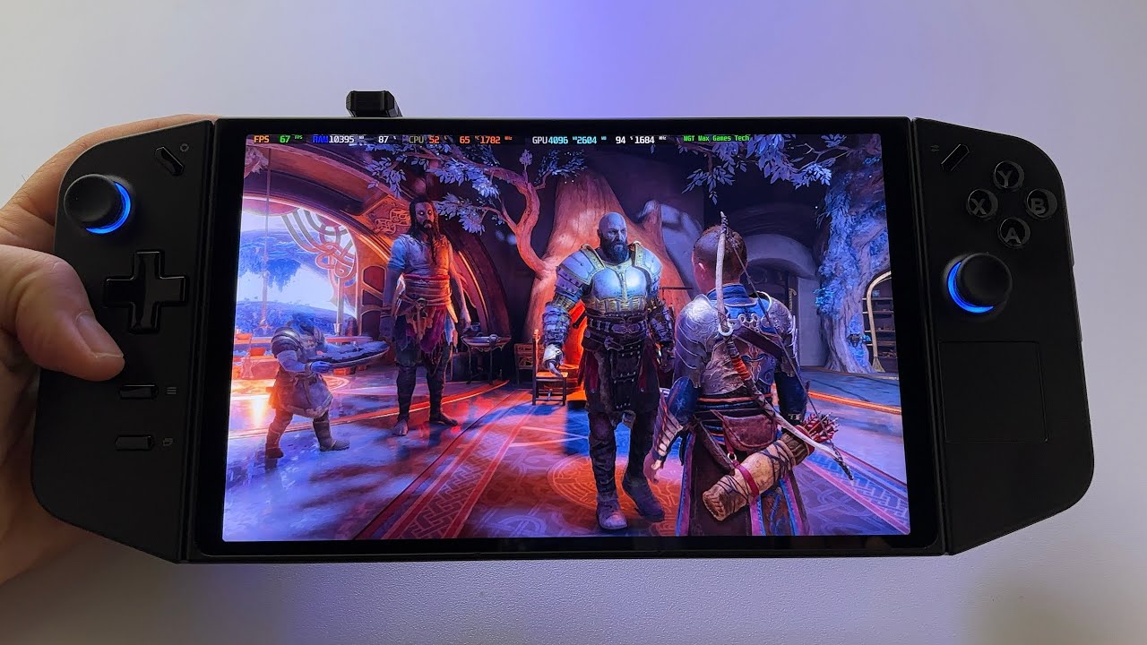 God of War Ragnarok | Lenovo Legion GO handheld gameplay - YouTube