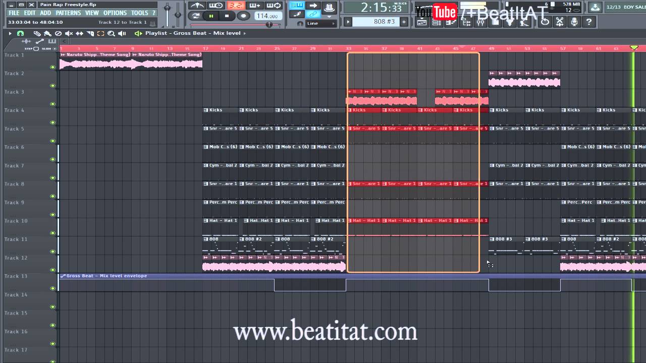 Trap Beat Made With Sample | Beat Session - YouTube