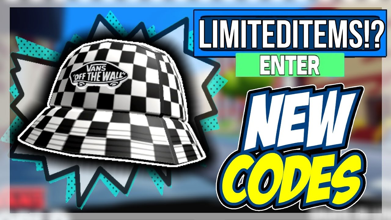 (2021 SEPTEMBER) 🛹 Roblox Vans World Codes 🛹 ALL *NEW* LIMITED CODES ...