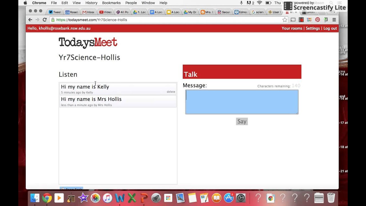 A Quick 'How To' for TodaysMeet - YouTube