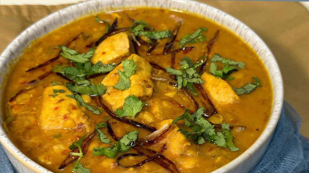 Dal Chicken | Chicken and Lentil Curry | Dal Murgh Recipe - YouTube