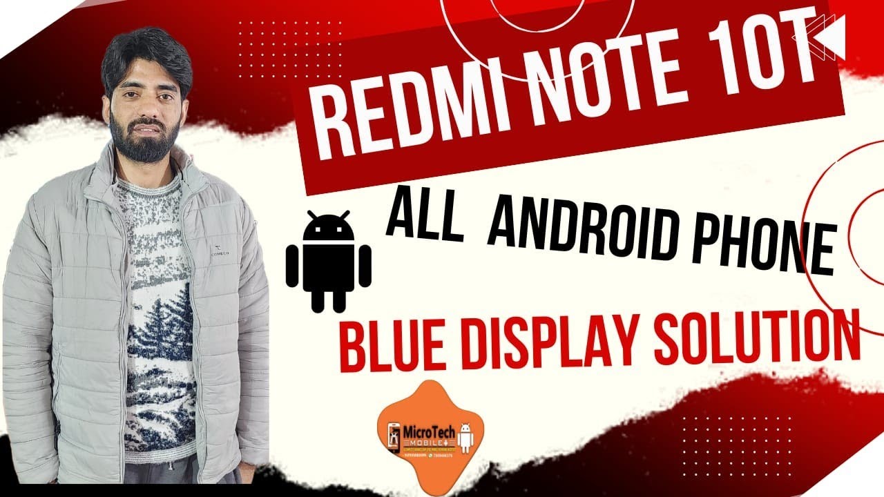 Redmi note 10t/Redmi note 10 5g/poco m3 pro 5g blue display solution ...