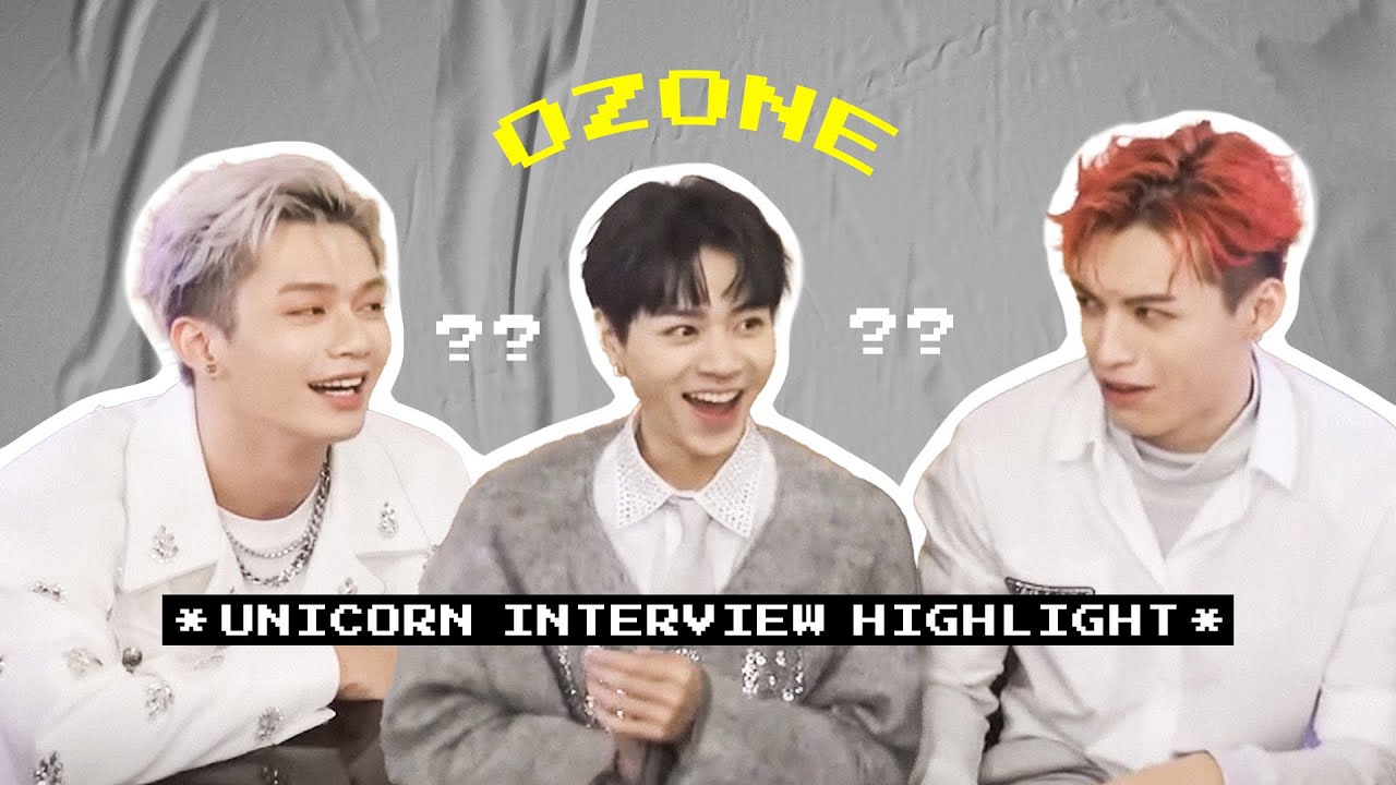 OZONE 🤟 討論到新年後的工作時...? 真心話採訪 ~ - YouTube